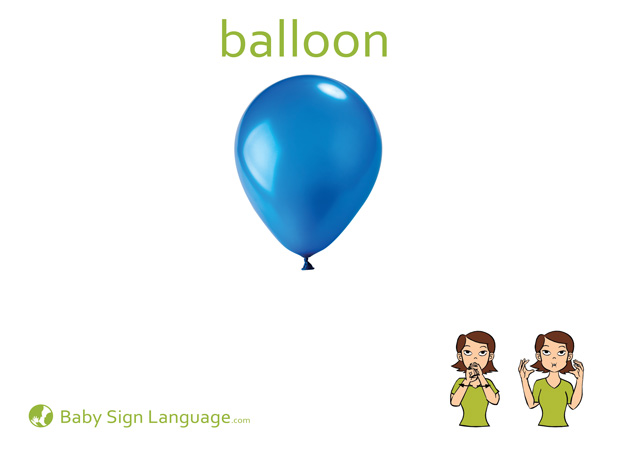 Balloon Flash Card