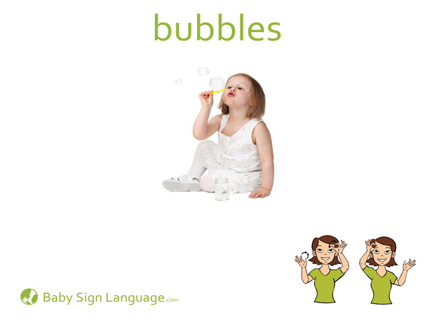 Bubbles Flash Card