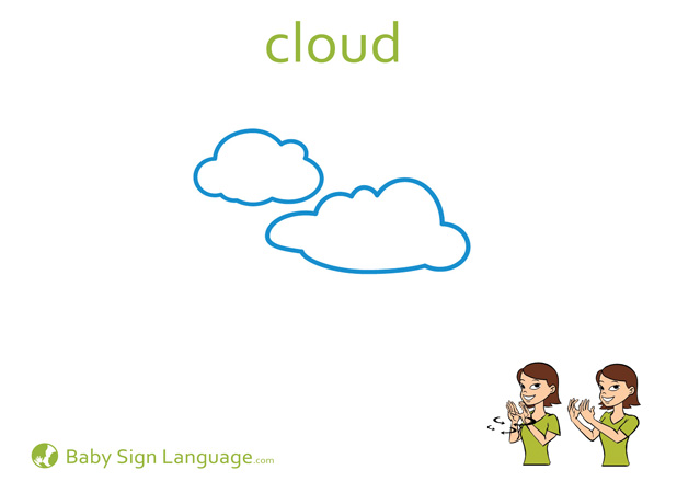Cloud Flash Card