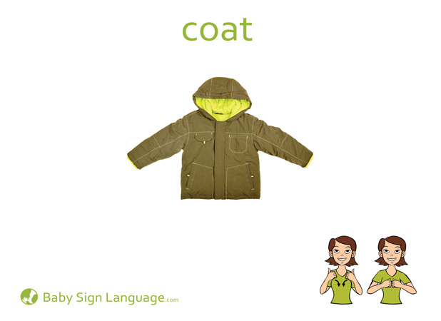 Coat Flash Card
