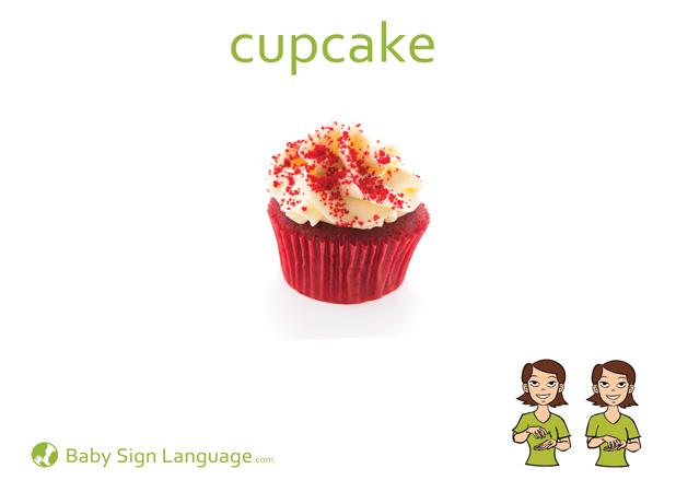 Cupcake Flash Card