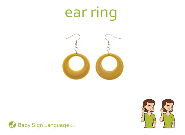 Earring Flash Card