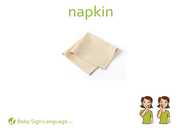 Napkin Flash Card