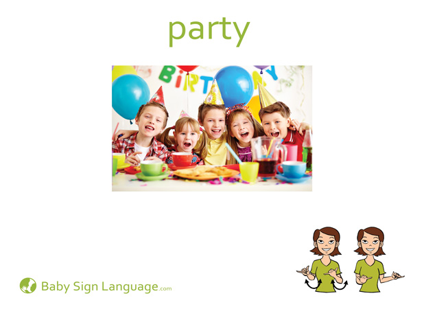 Party Flash Card