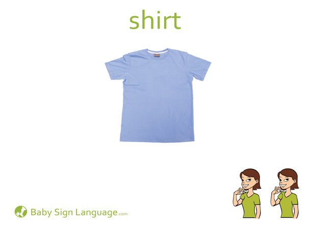Shirt Flash Card