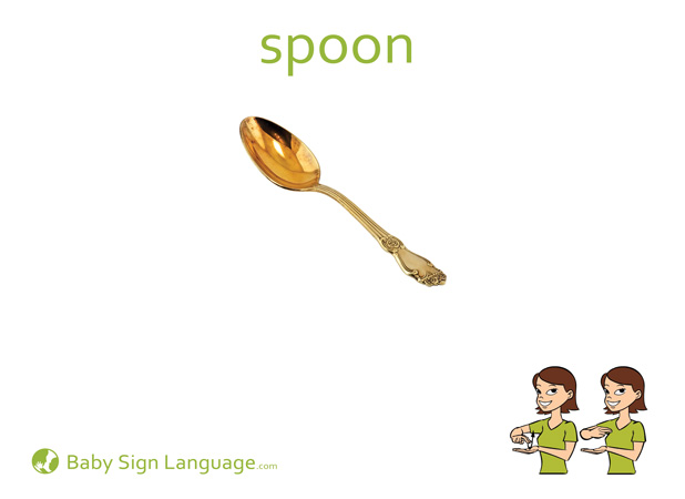 Spoon Flash Card