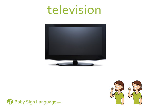 Television Flash Card