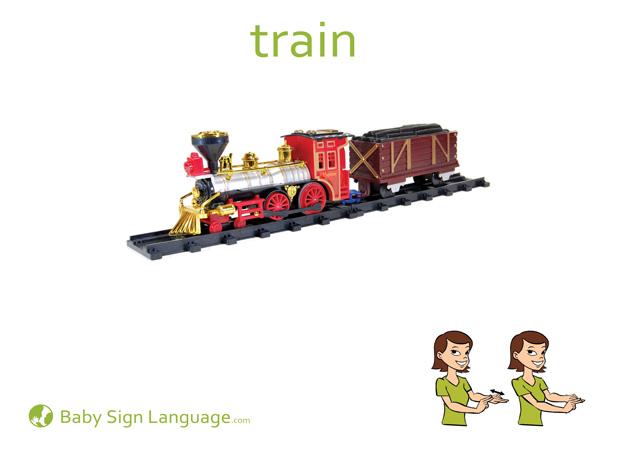 Train Flash Card