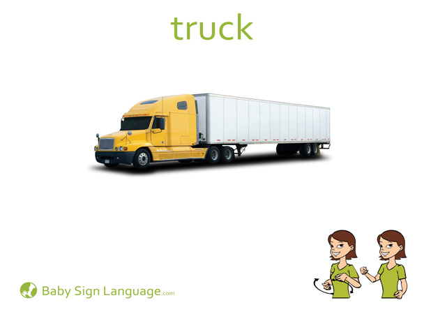 Truck Flash Card